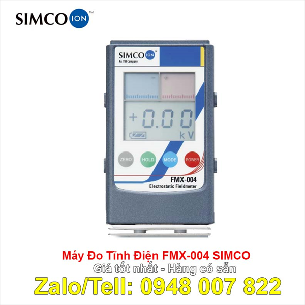 Máy đo điện áp tĩnh điện Simco FMX-004| HÀNG CÓ SẴN